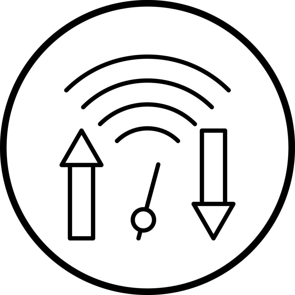 Vector Design Bandwidth Vector Icon Style 22118810 Vector Art At Vecteezy