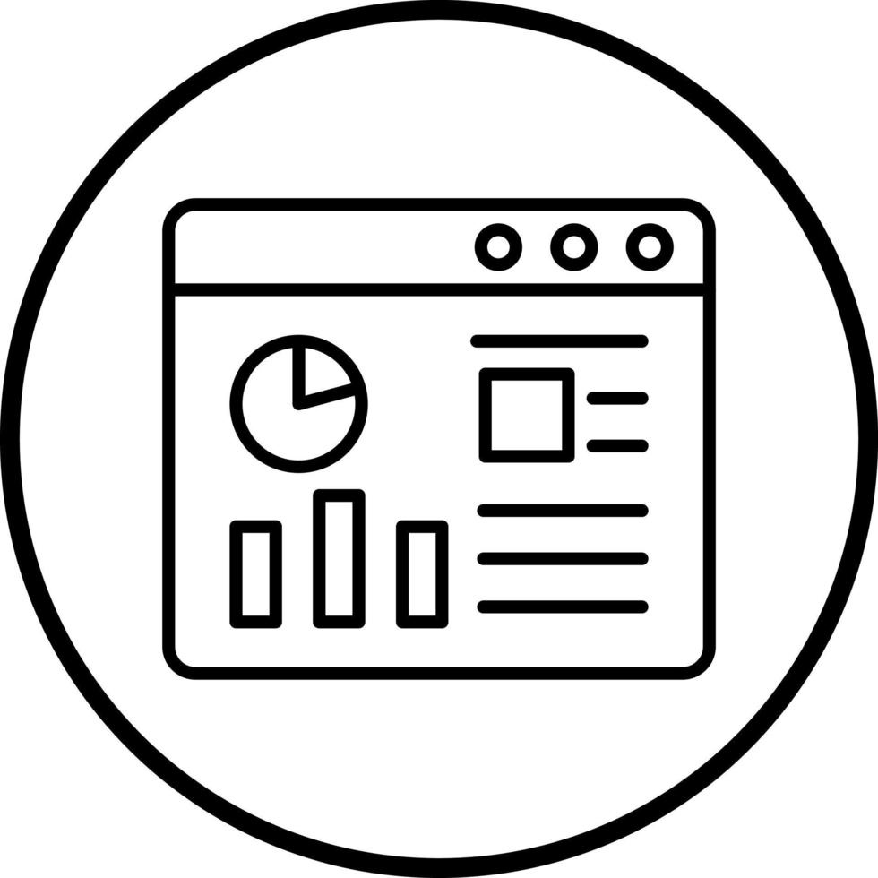 Vector Design Website Dashboard Vector Icon Style 22118889 Vector Art ...