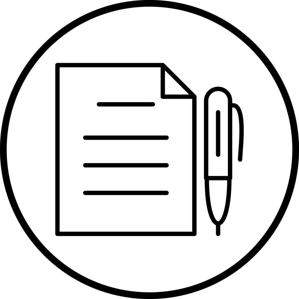 Assignment Vector Icon Style 22119160 Vector Art at Vecteezy