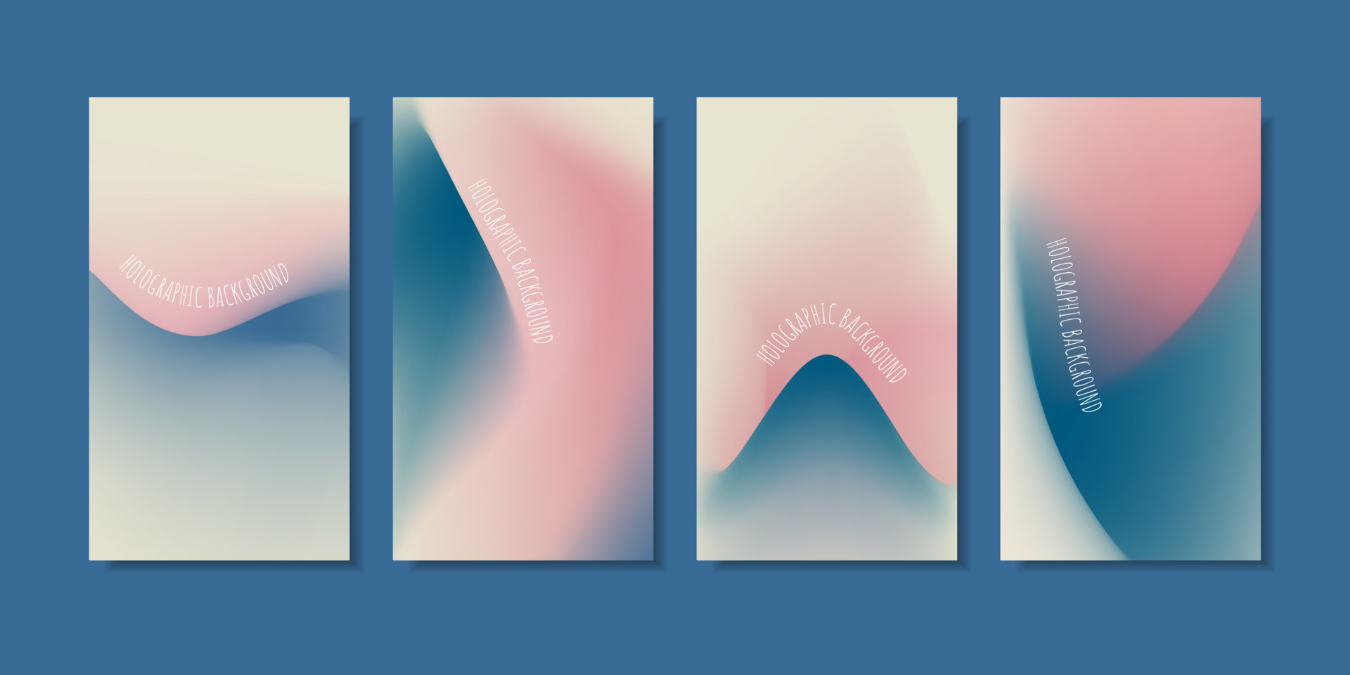 Abstract color gradient, modern blurred background and film grain ...