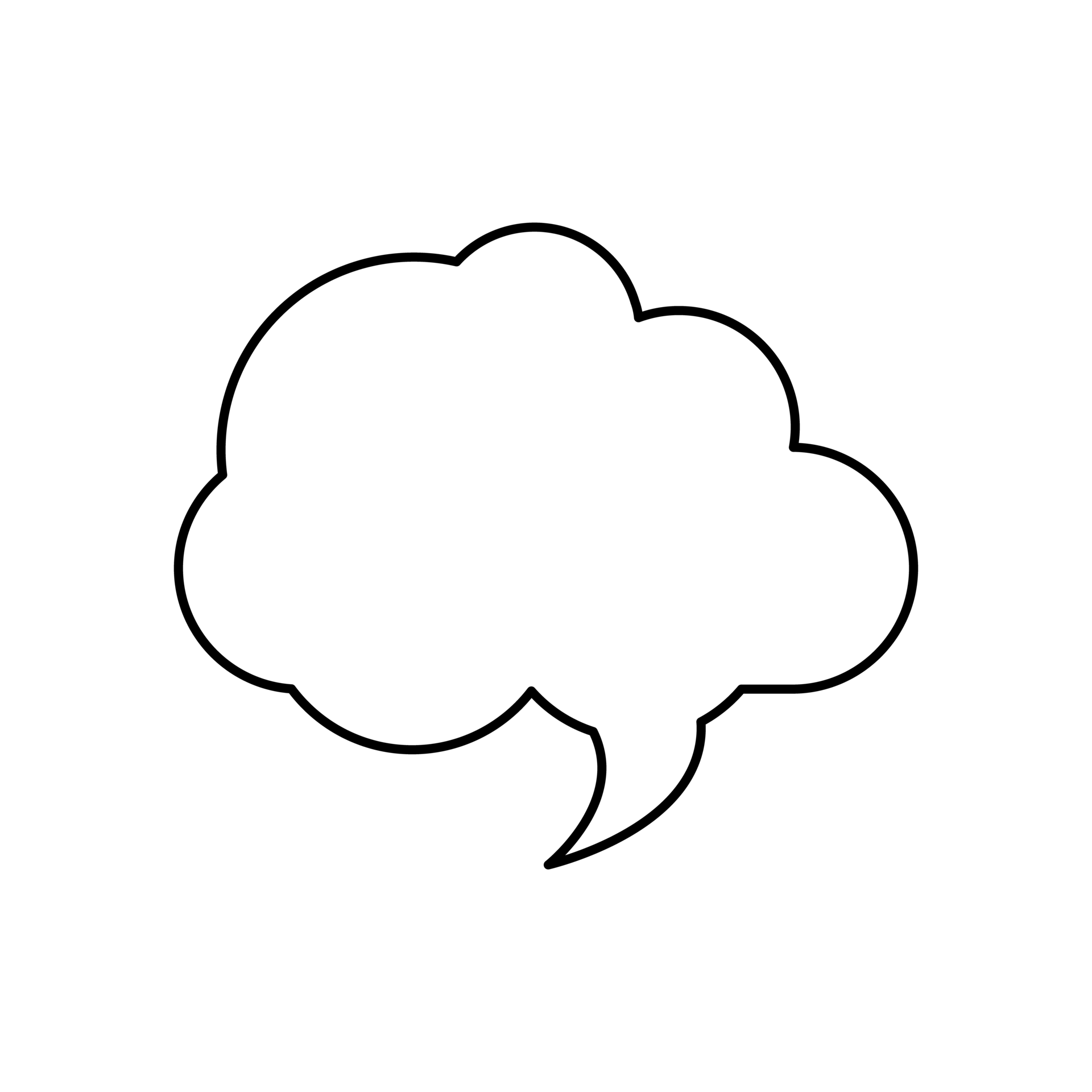 Thought Bubble Transparent Background