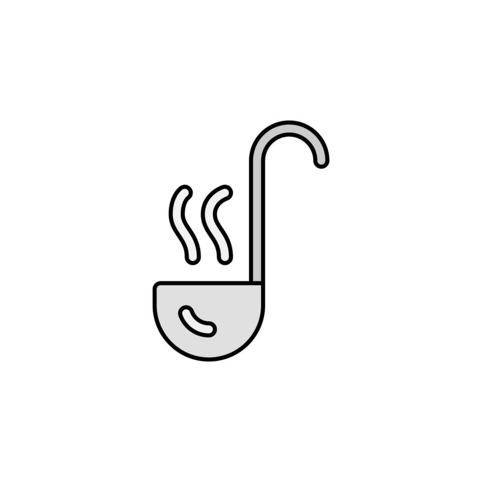 Isolated Soup Ladle Icon On White Background 22133813 Vector Art At Vecteezy
