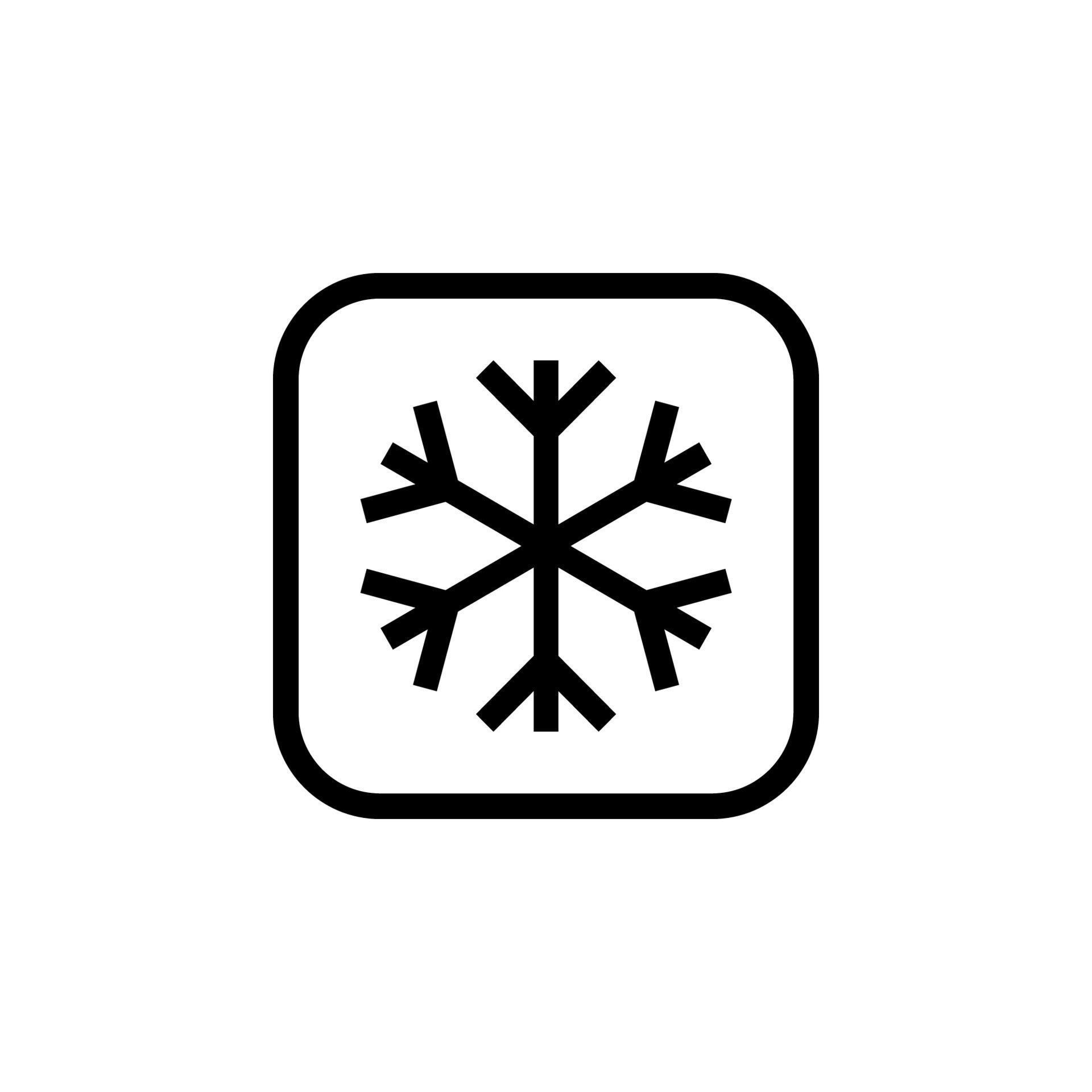 Keep Cold Symbol For Package Signs 22133894 Vector Art At Vecteezy