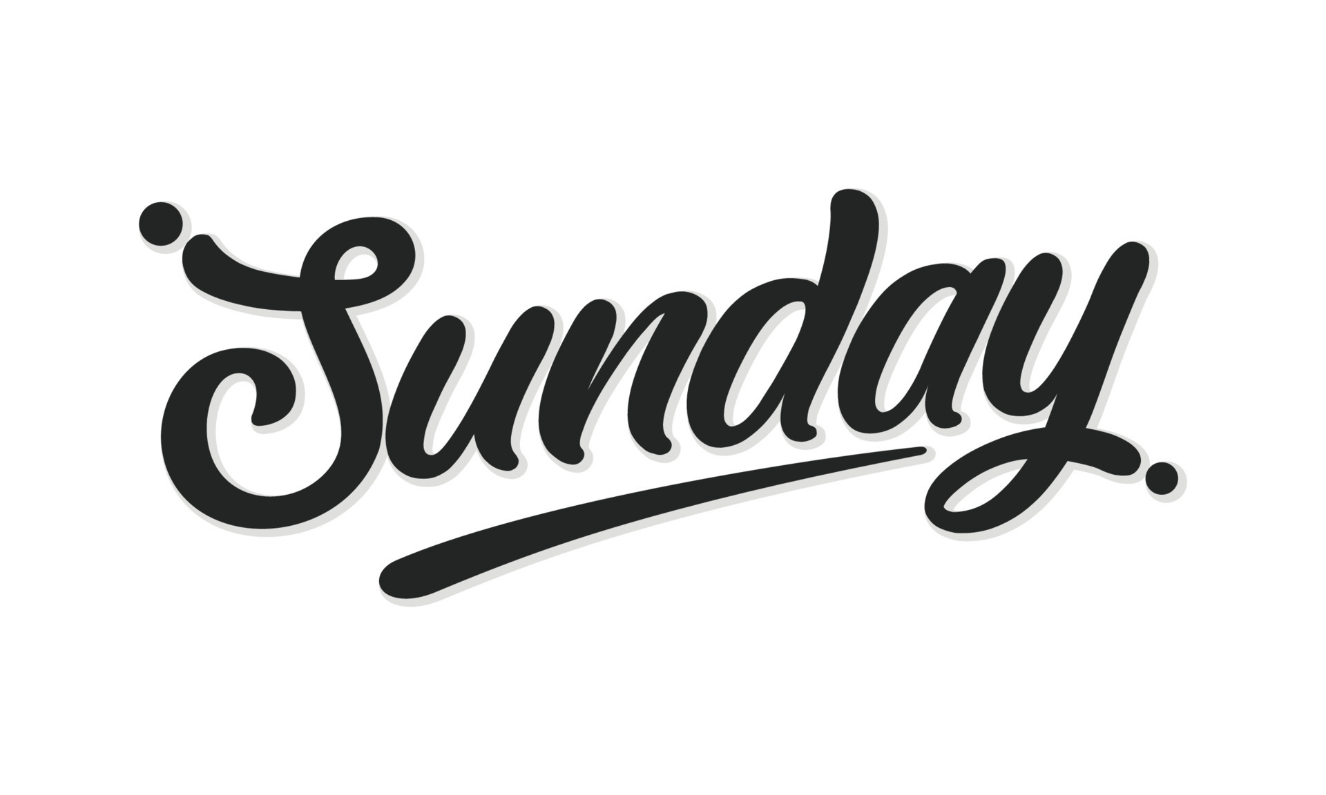 Sunday typography logo design vector 22137357 Vector Art at Vecteezy Sunday typography logo design vector 22137357 Vector Art at Vecteezy
