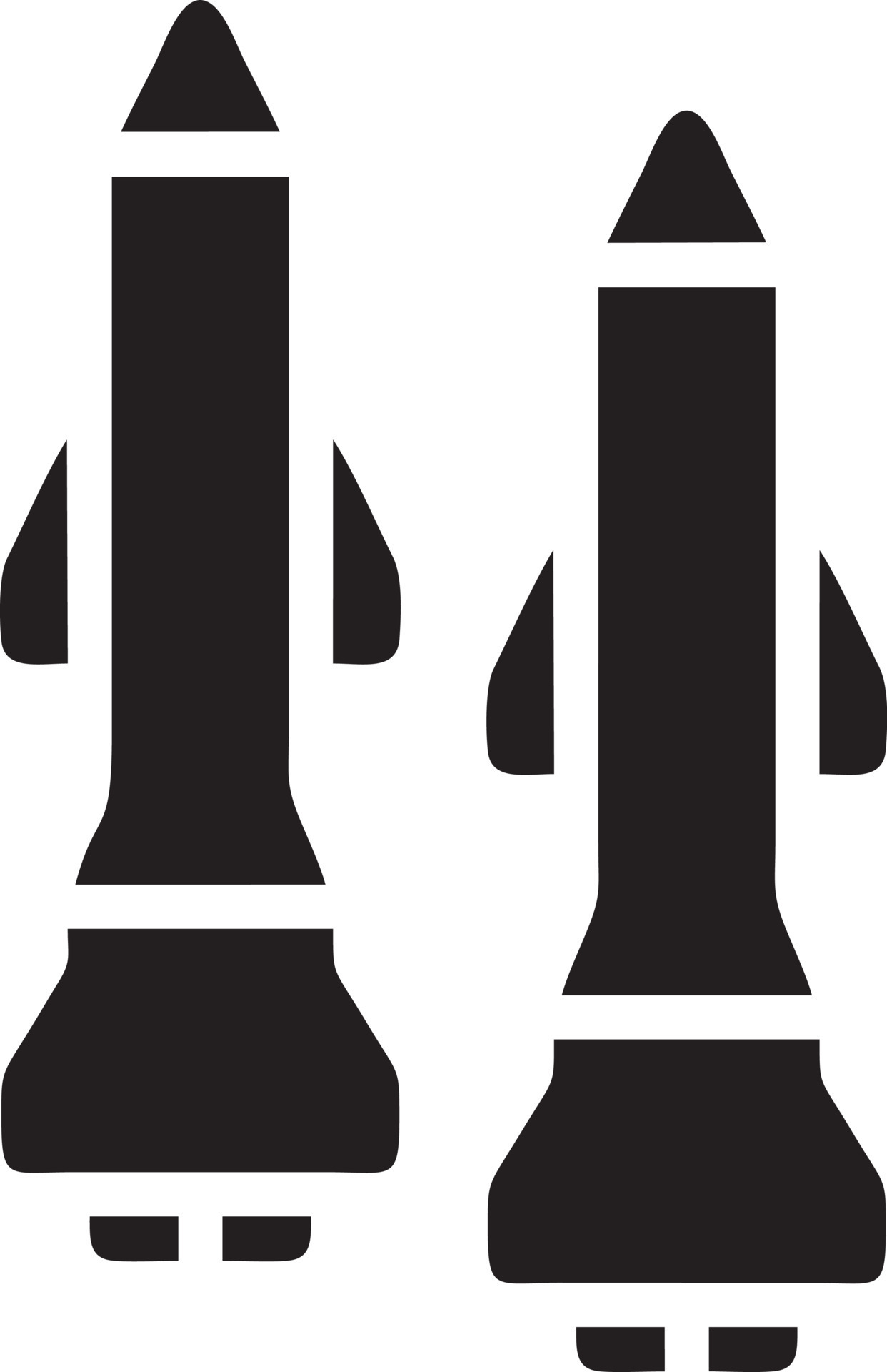 Rocket icon symbol 22139482 Vector Art at Vecteezy