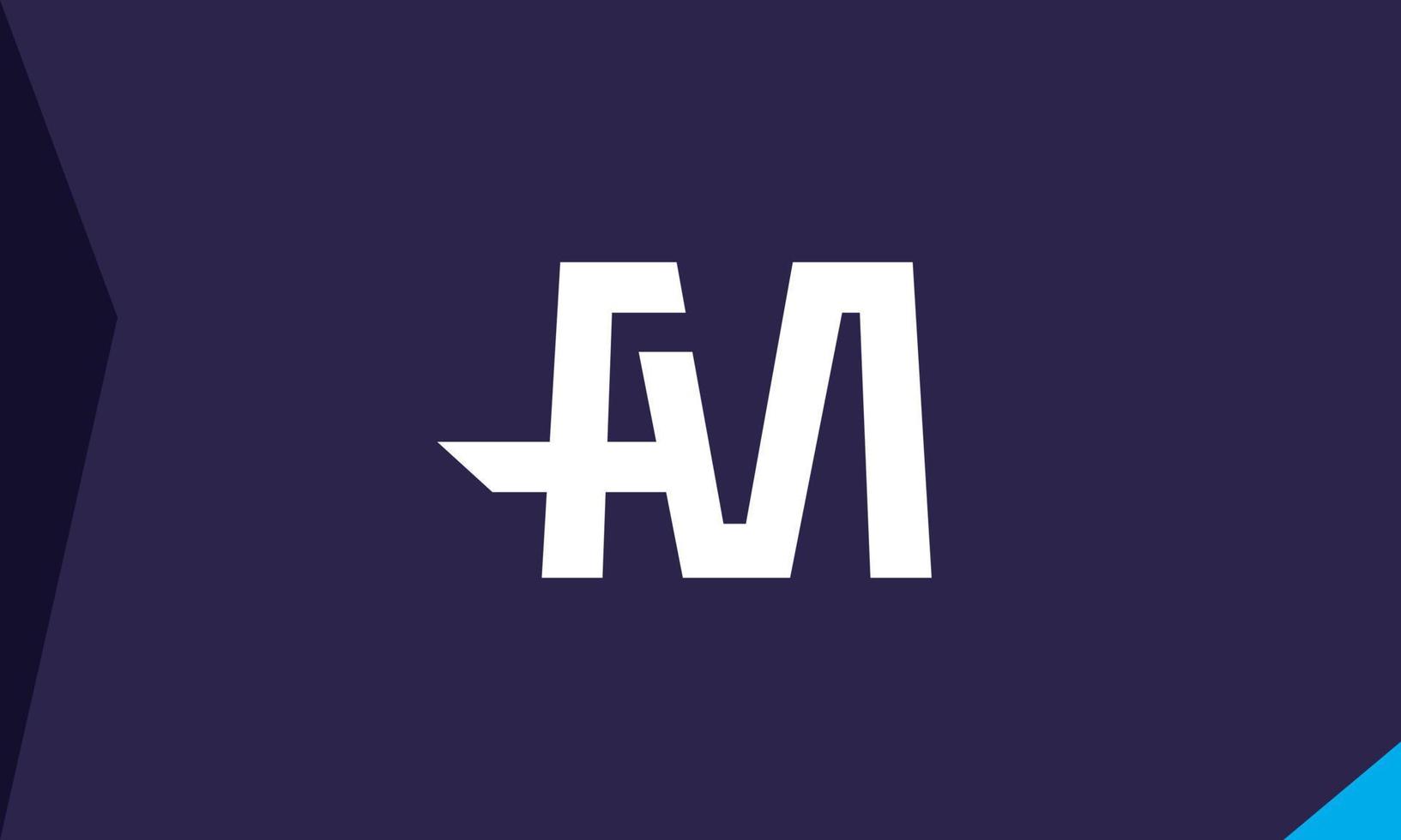 alfabeto letras iniciales monograma logo fm, mf, f y m 22141464 Vector en Vecteezy