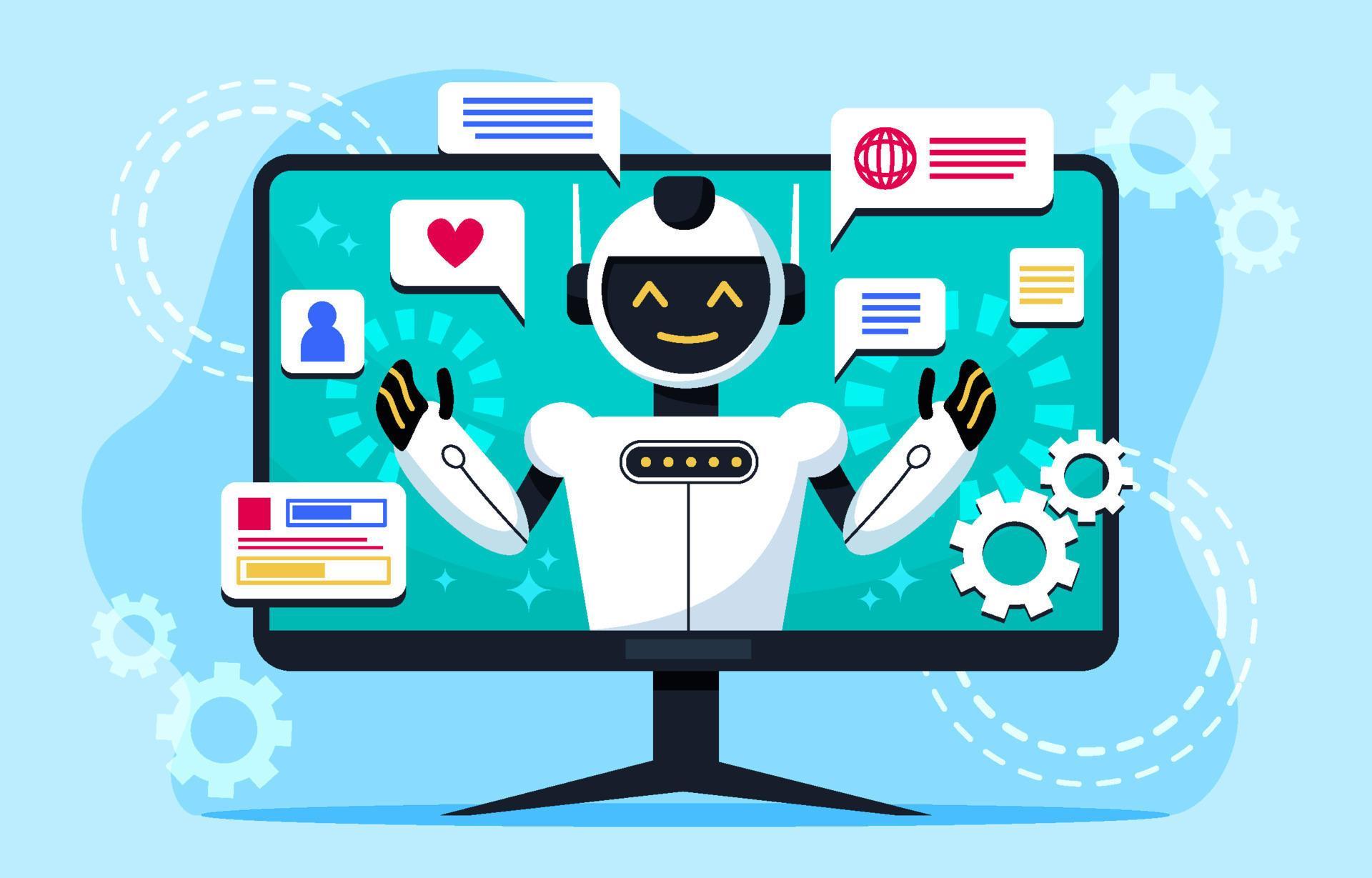 Artificial Intelligence Smart Assistant Robot 22141657 Vector Art at ... Artificial Intelligence Smart Assistant Robot 22141657 Vector Art at ...