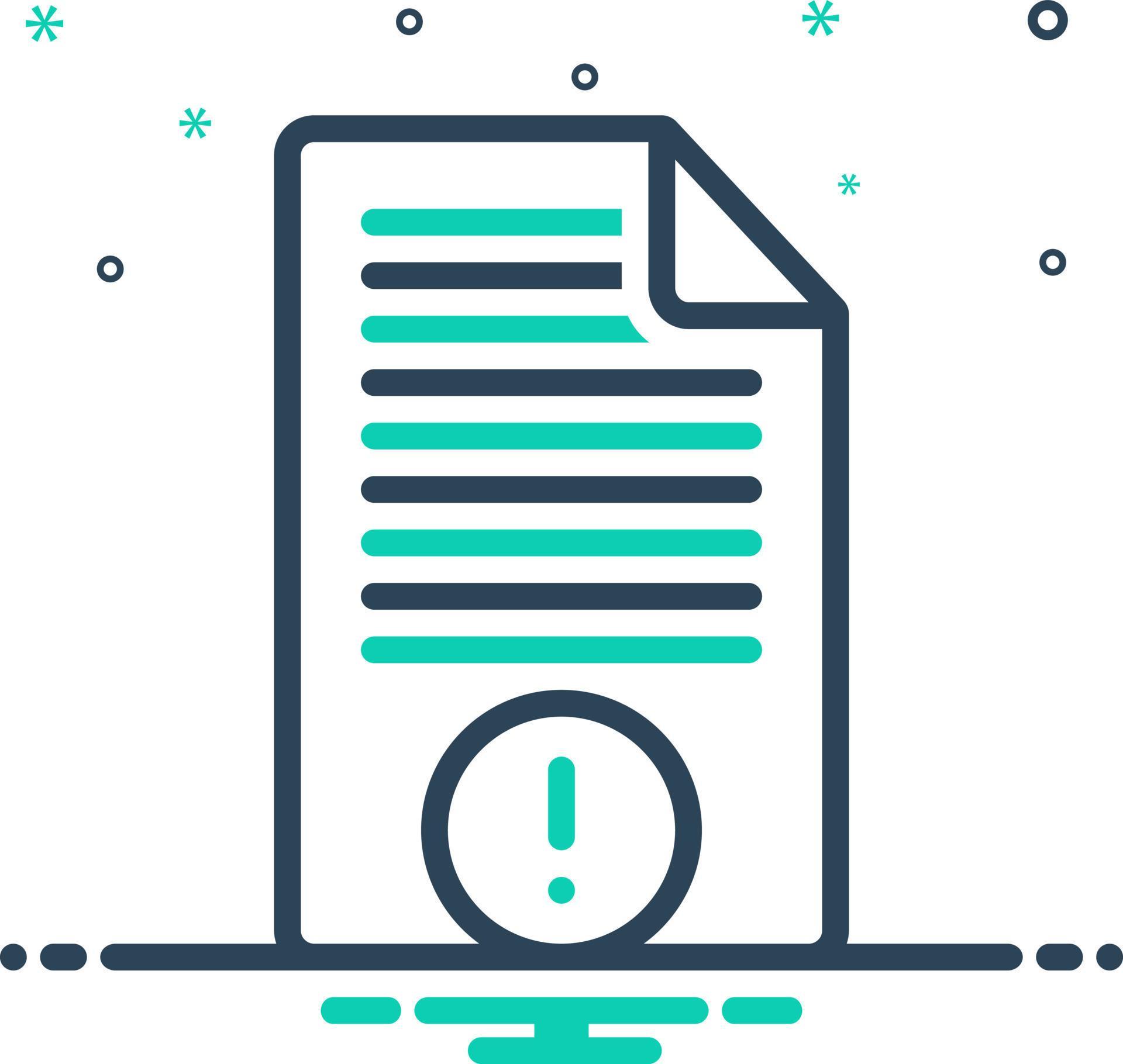 mix icon for exception 22144062 Vector Art at Vecteezy