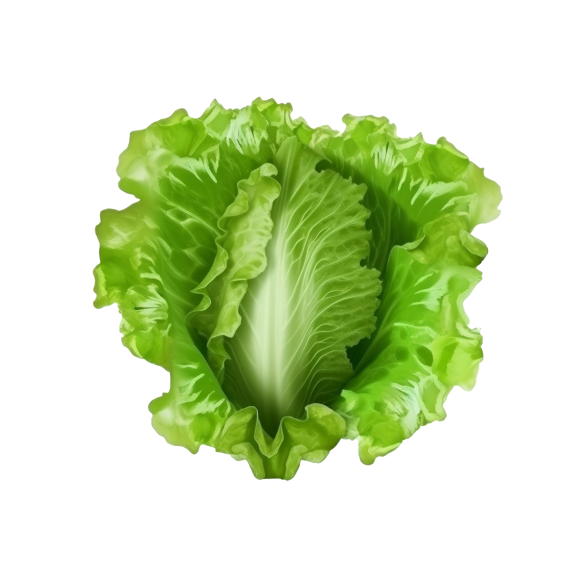 Green Lettuce Isolated 22149347 Png