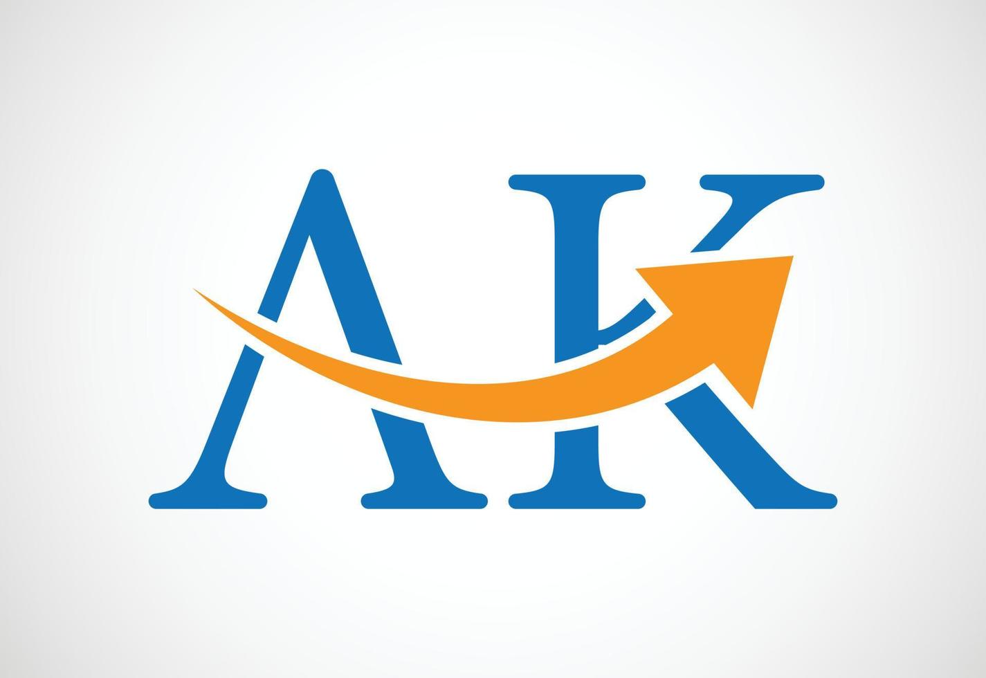 Initial AK Letter logo design, Vector design concept 22151751 Vector ... Initial AK Letter logo design, Vector design concept 22151751 Vector ...