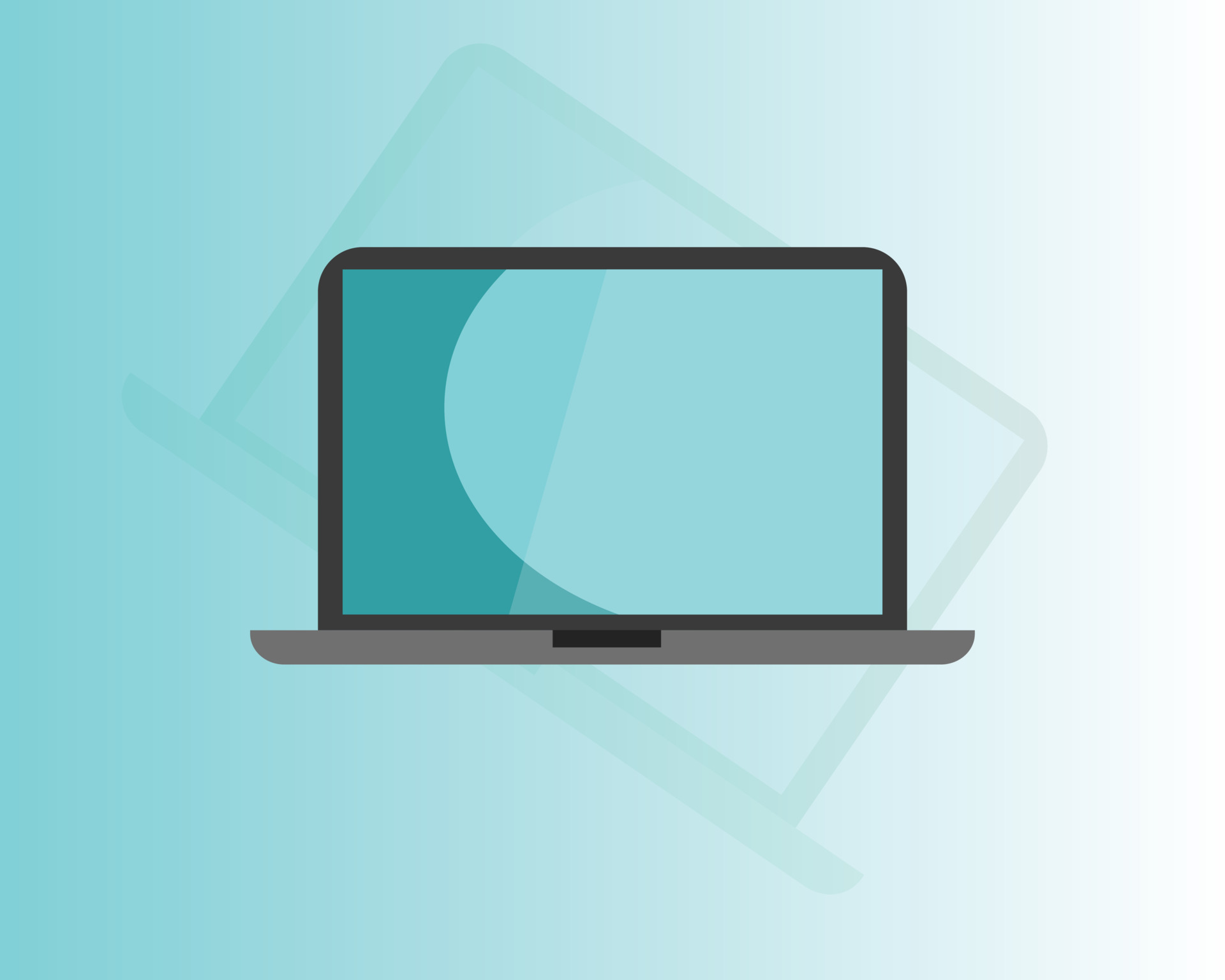 Modern Laptop Vector Illustration for Graphic Design Projects 22154090 ... Modern Laptop Vector Illustration for Graphic Design Projects 22154090 ...