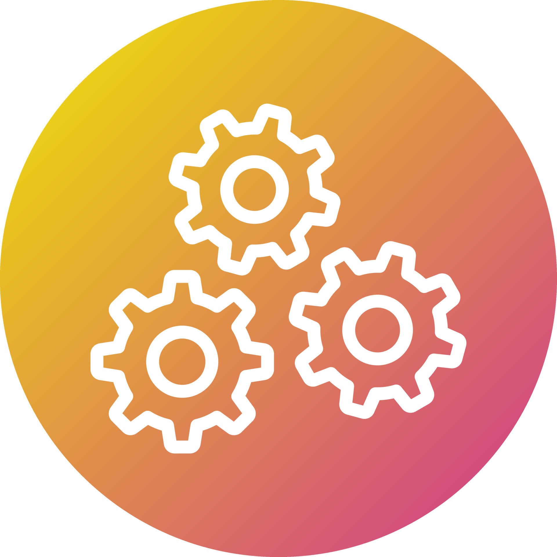 Gears Vector Icon Design Illustration 22155853 Vector Art at Vecteezy