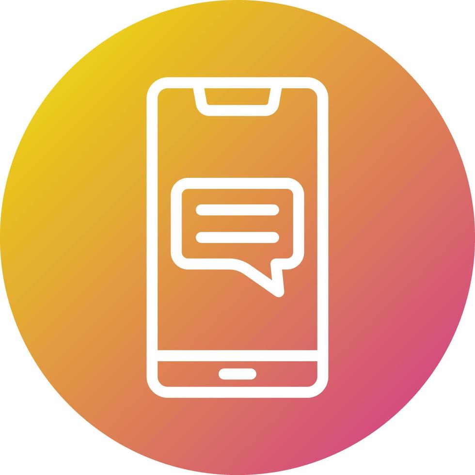 Message Vector Icon Design Illustration 22155887 Vector Art at Vecteezy