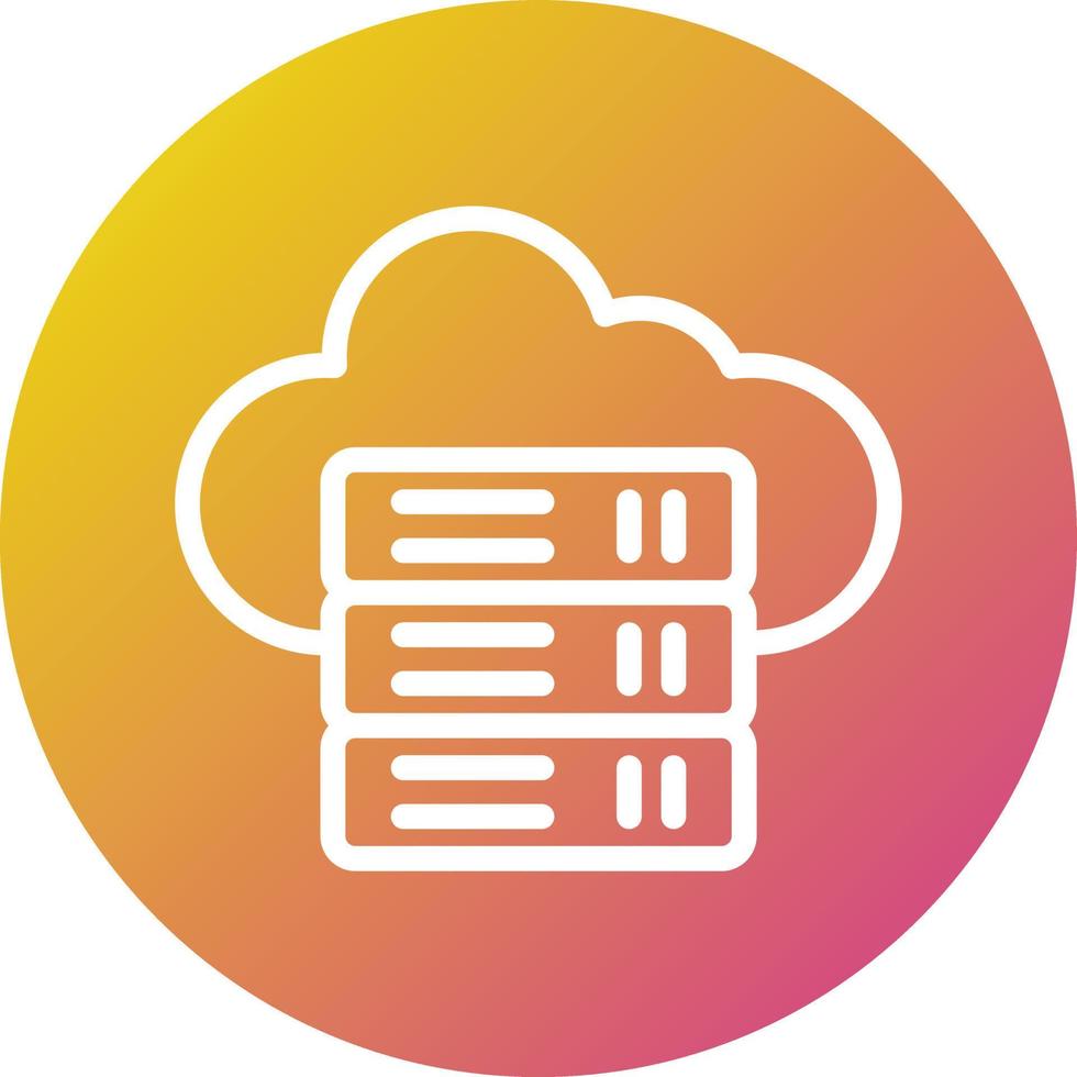 Database Vector Icon Design Illustration 22156153 Vector Art at Vecteezy