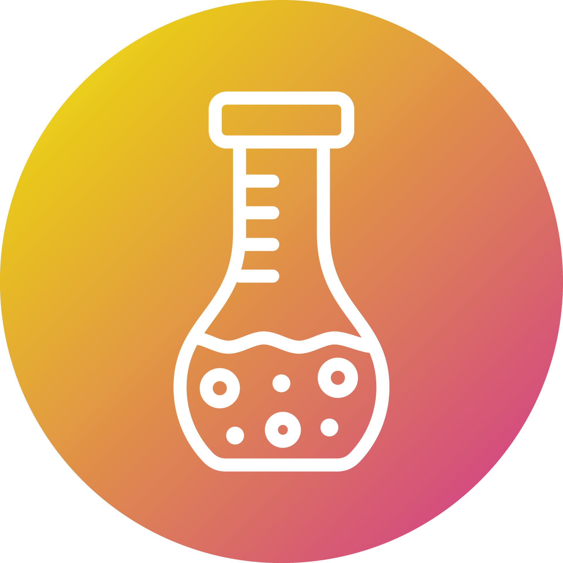 Volumetric flask Vector Icon Design Illustration 22156210 Vector Art at ...