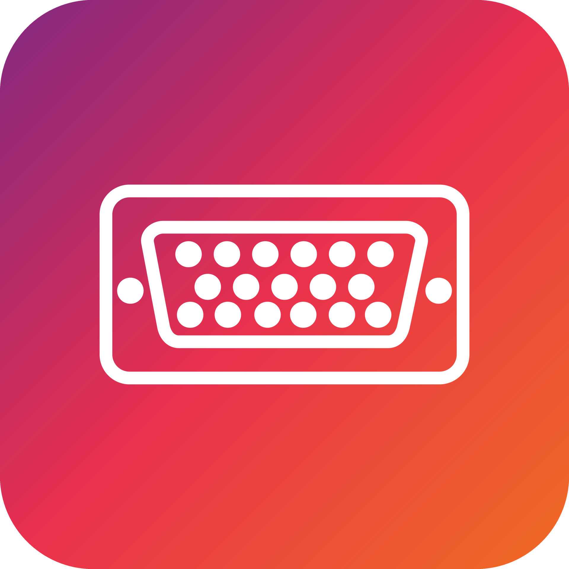 Vga Vector Icon Design Illustration 22156928 Vector Art at Vecteezy