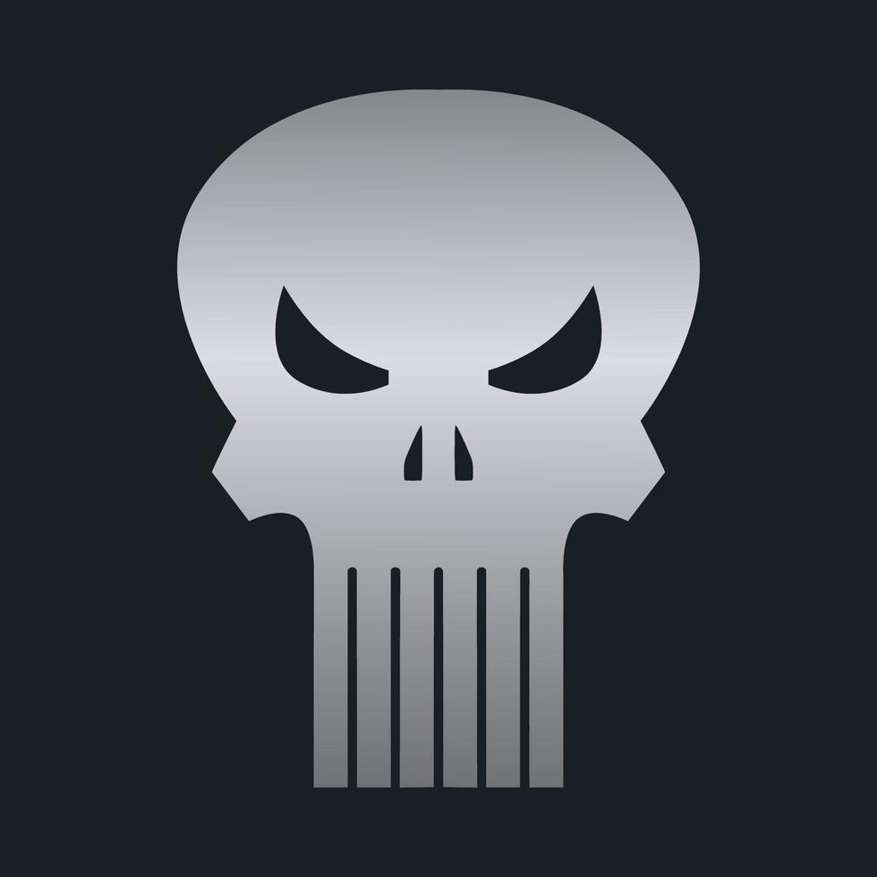 Skull Of Punisher 22165285 Vector Art At Vecteezy