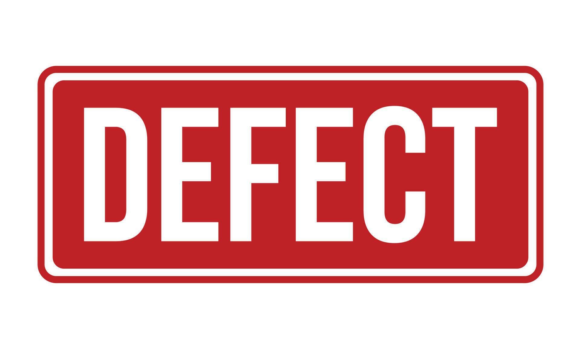 Defect Rubber Stamp. Defect Grunge Stamp Seal Vector Illustration ...