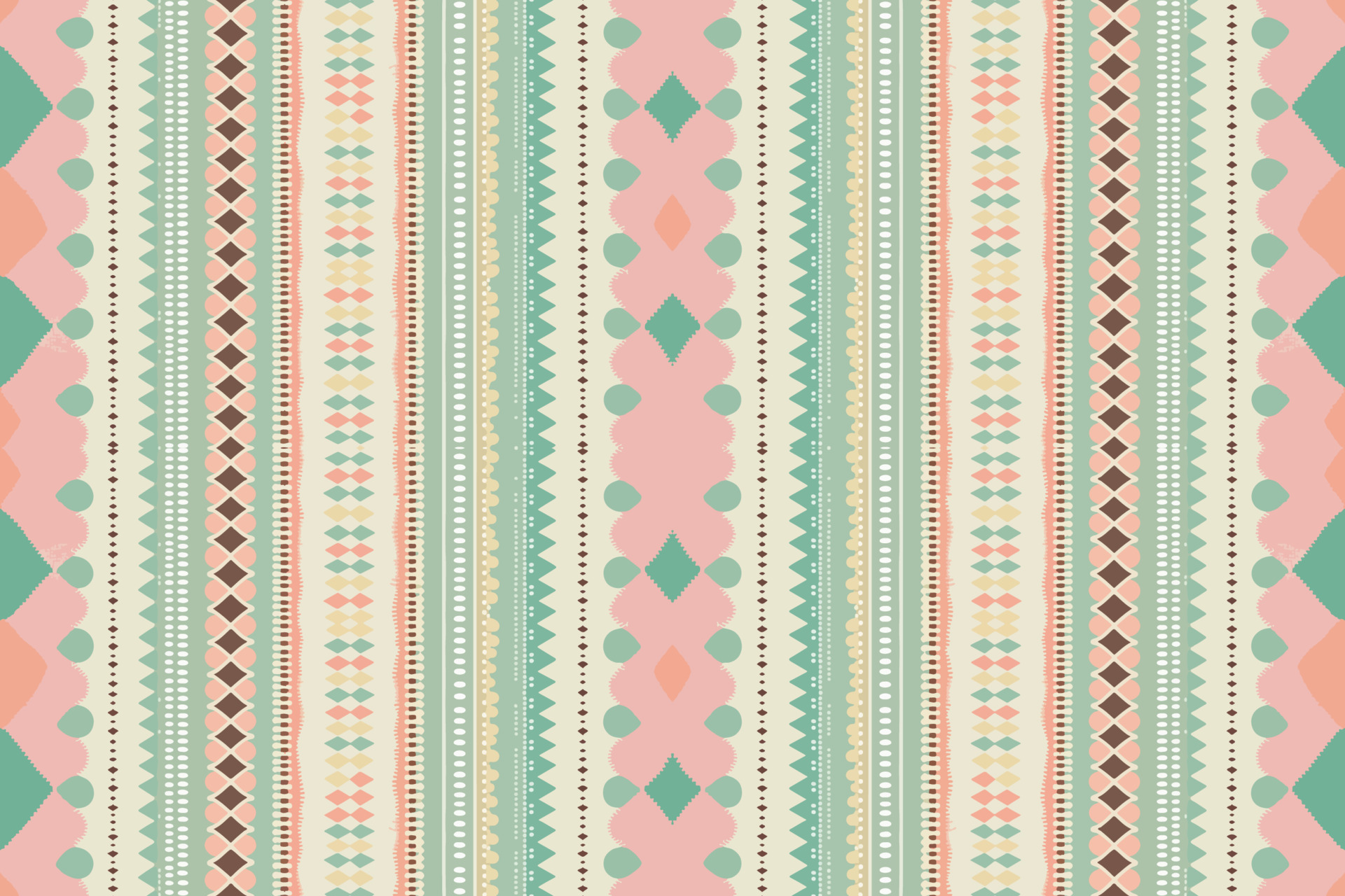 Simple Boho Patterns Pastel Background Abstract Minimal Seamless