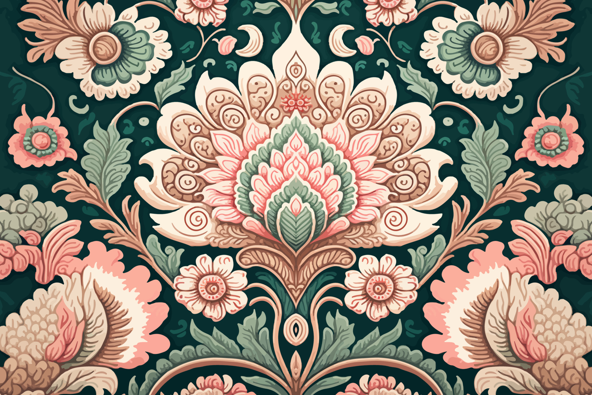 Traditional Indian Floral Designs