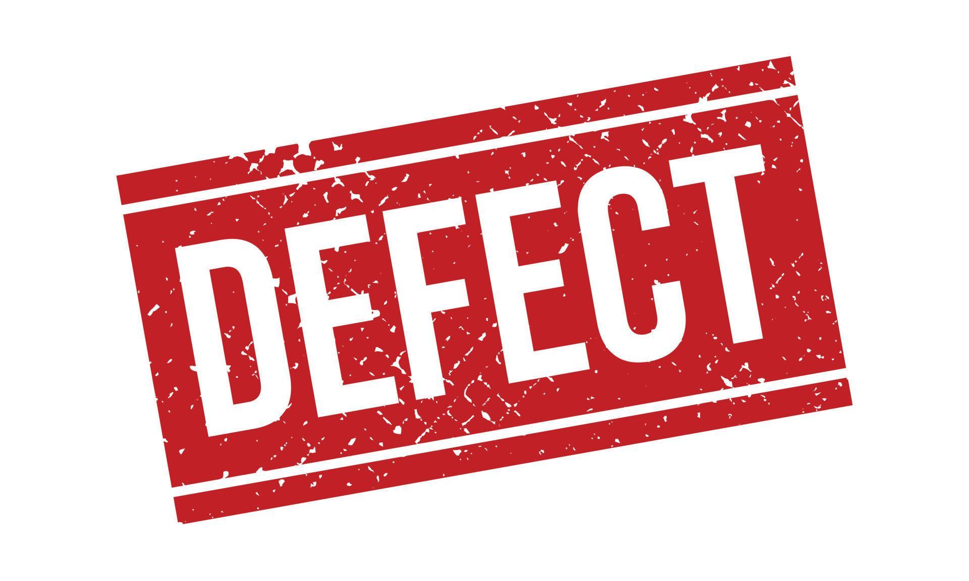 Defect Rubber Stamp. Defect Grunge Stamp Seal Vector Illustration ...