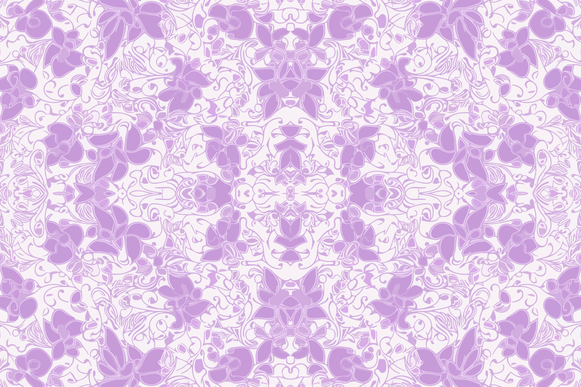 Floral Seamless Pattern Light Pink Tone Background Abstract Graphic
