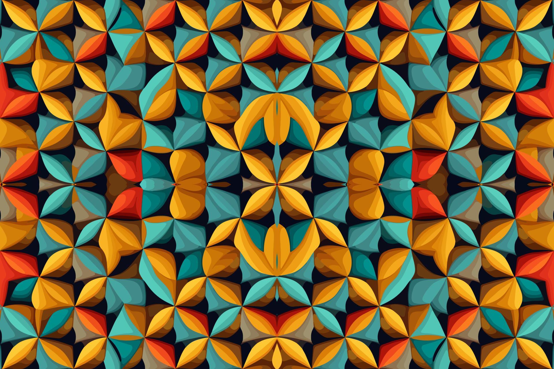 Geometric Stripes Pattern Bright Background Abstract Graphic Line