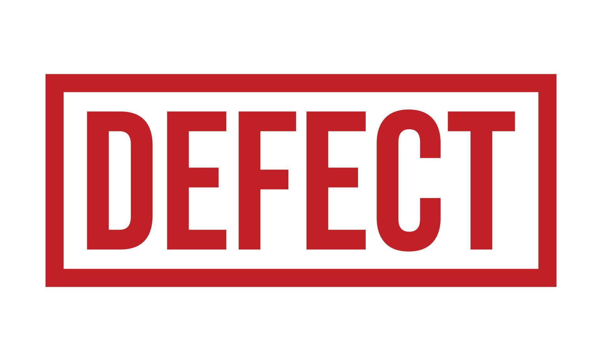 Defect Rubber Stamp. Defect Grunge Stamp Seal Vector Illustration ...