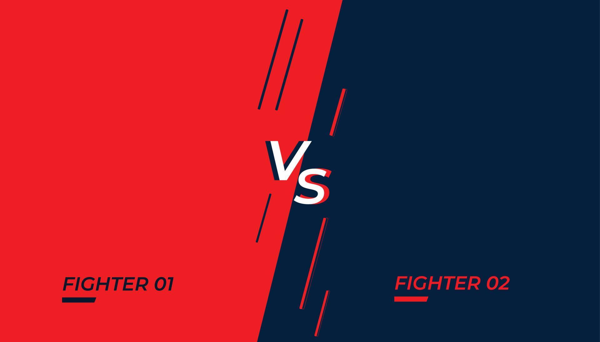 Versus vs Design Template for Gaming 22175757 Vector Art at Vecteezy