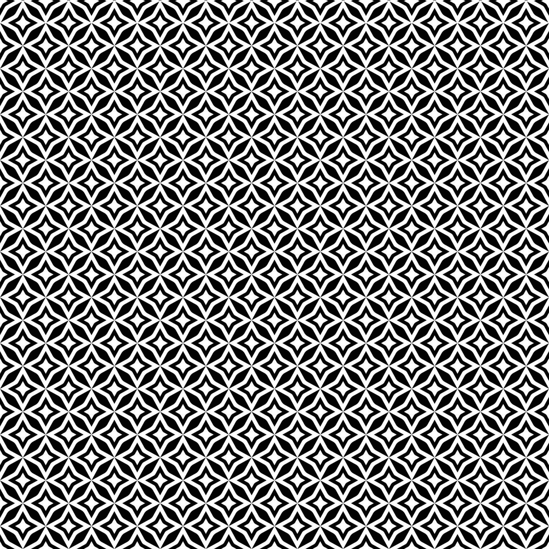 Repeating Vector Square Pattern Design Seamless Monochrome Line Pattern Geometric Abstract