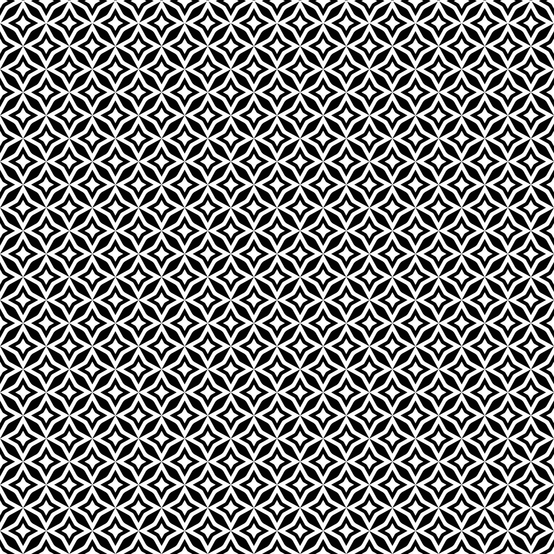 Repeating Vector Square Pattern Design Seamless Monochrome Line Pattern Geometric Abstract