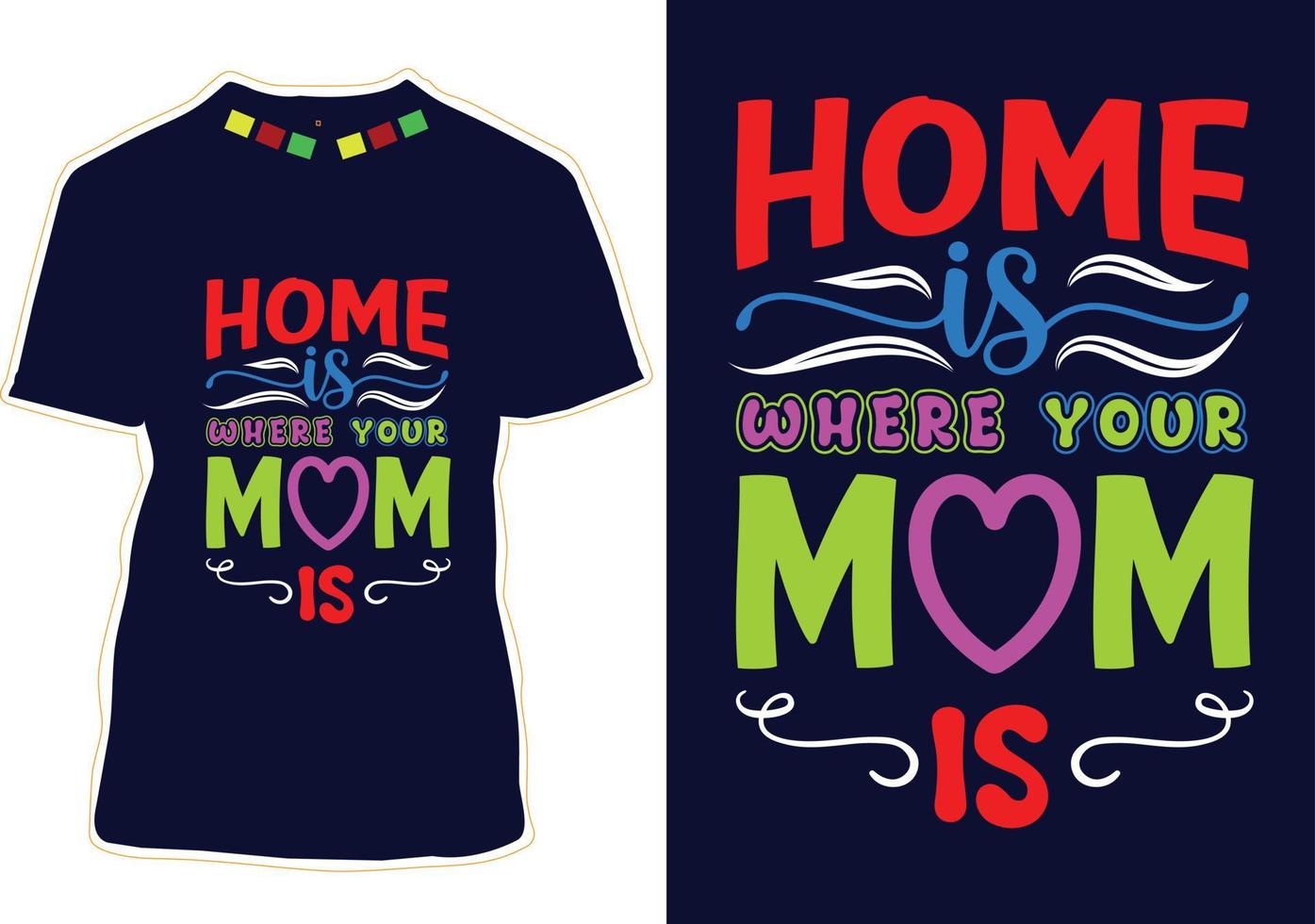 Happy Mothers Day T-shirt Design 22176340 Vector Art at Vecteezy