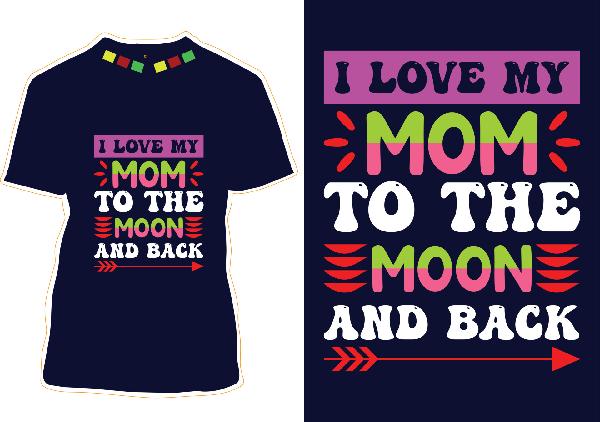 Happy Mothers Day T Shirt Design 22176355 Vector Art At Vecteezy
