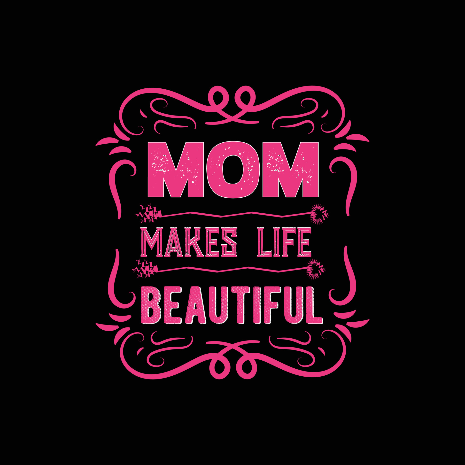 Mothers Day Funny Quotes And Lettering Vector Tshirt Design 22178015 Vector Art At Vecteezy