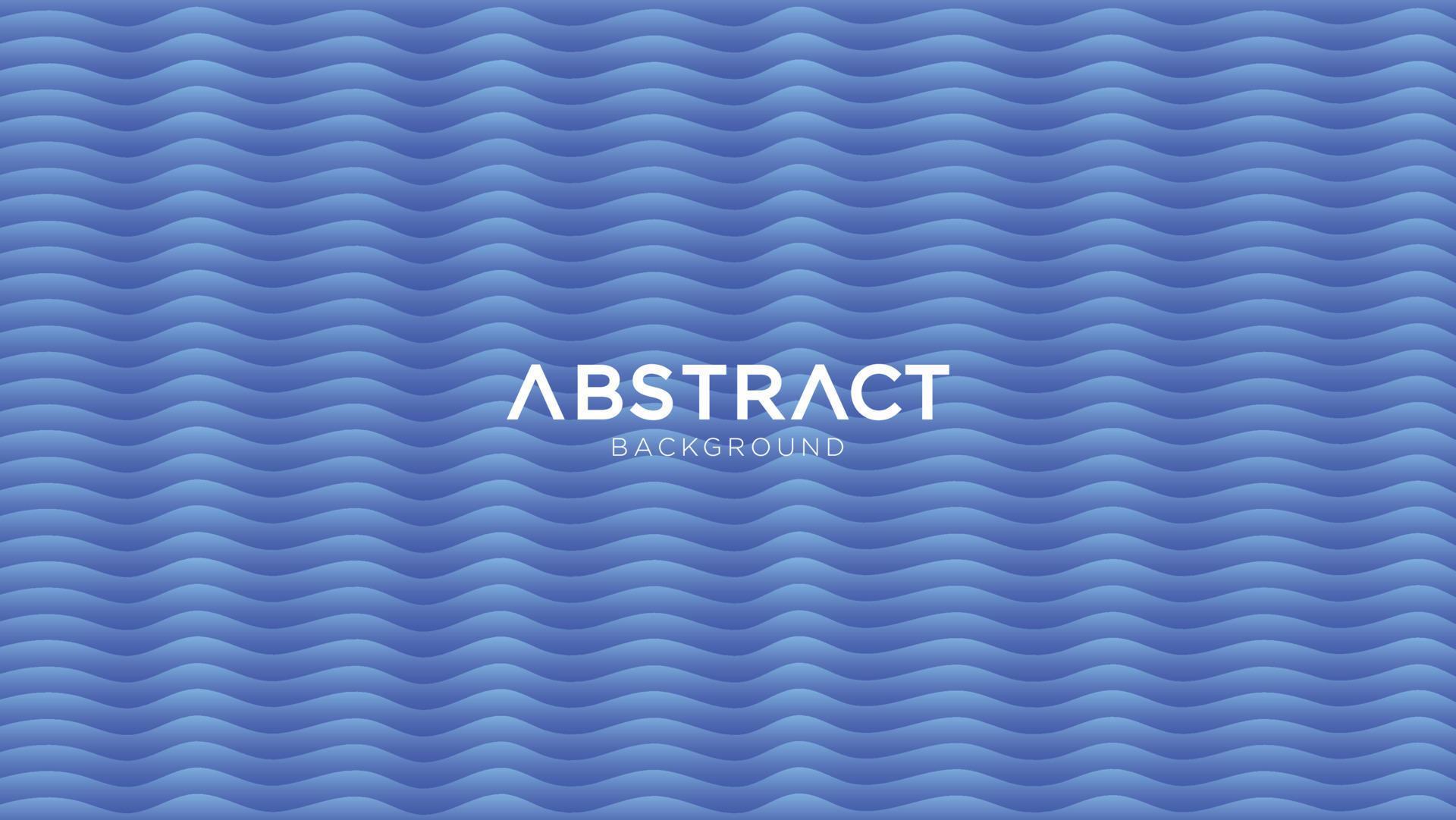 Wavy abstract background design art. Blue wave gradient background ...