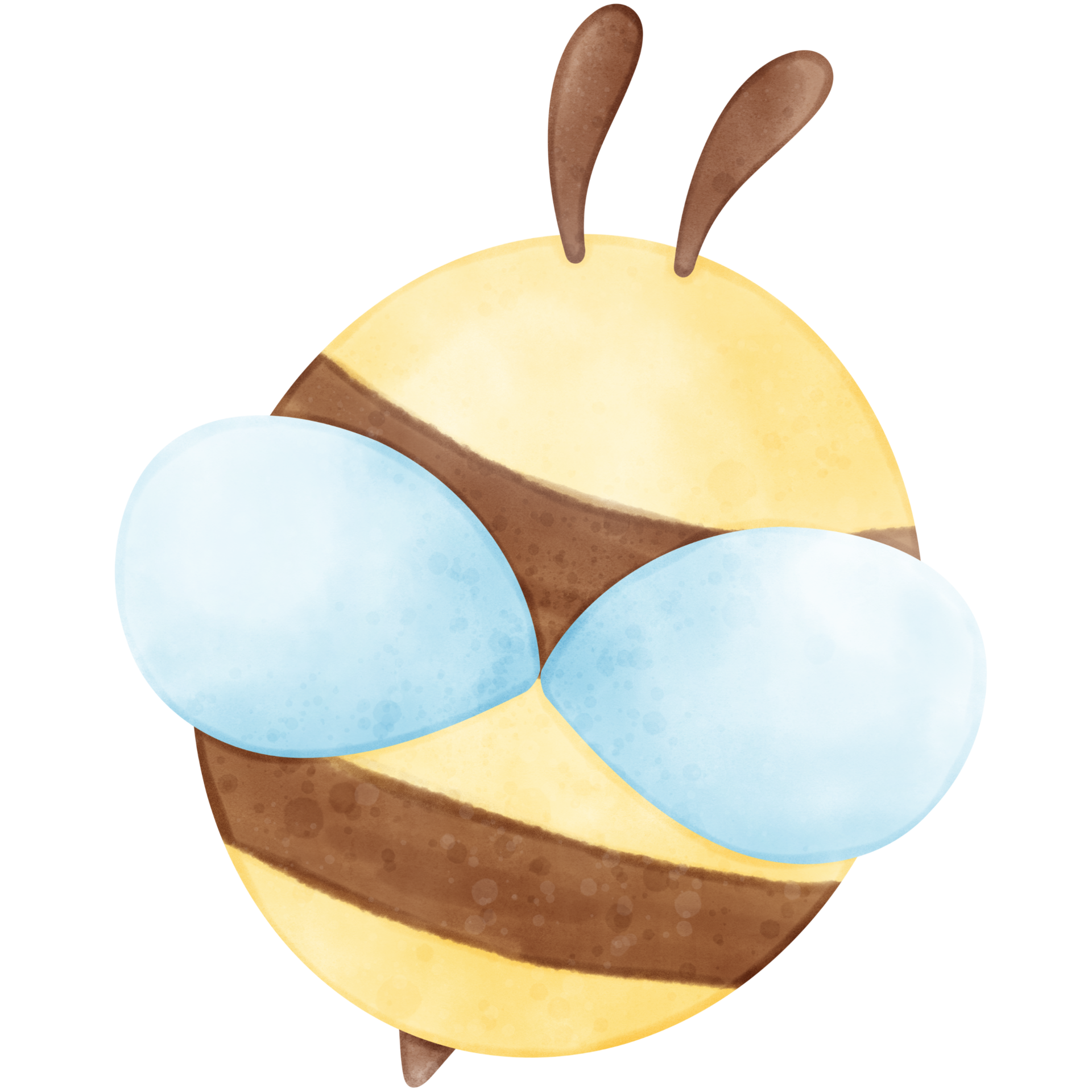 Watercolor Honey Bee Bee Illustration Cute Bee Honey Bee Cute Honey Bee 22181621 Png