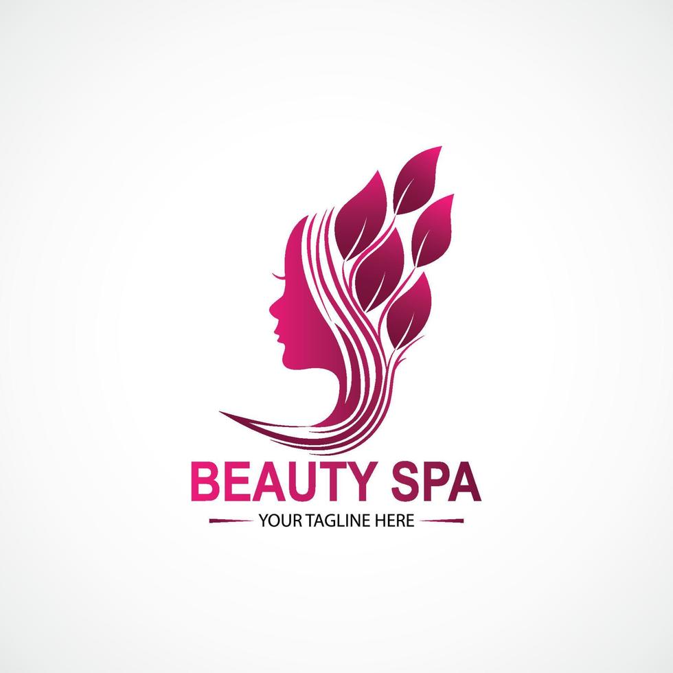 Beauty spa logo template design 22181795 Vector Art at Vecteezy