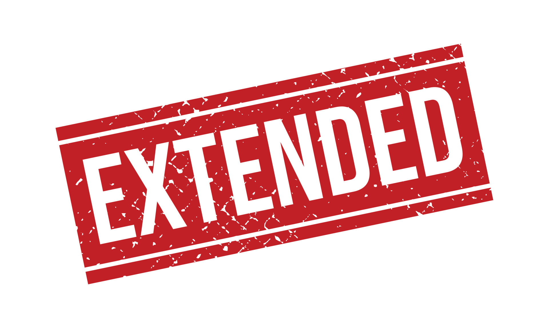 Extended Rubber Stamp. Extended Grunge Stamp Seal Vector Illustration ...