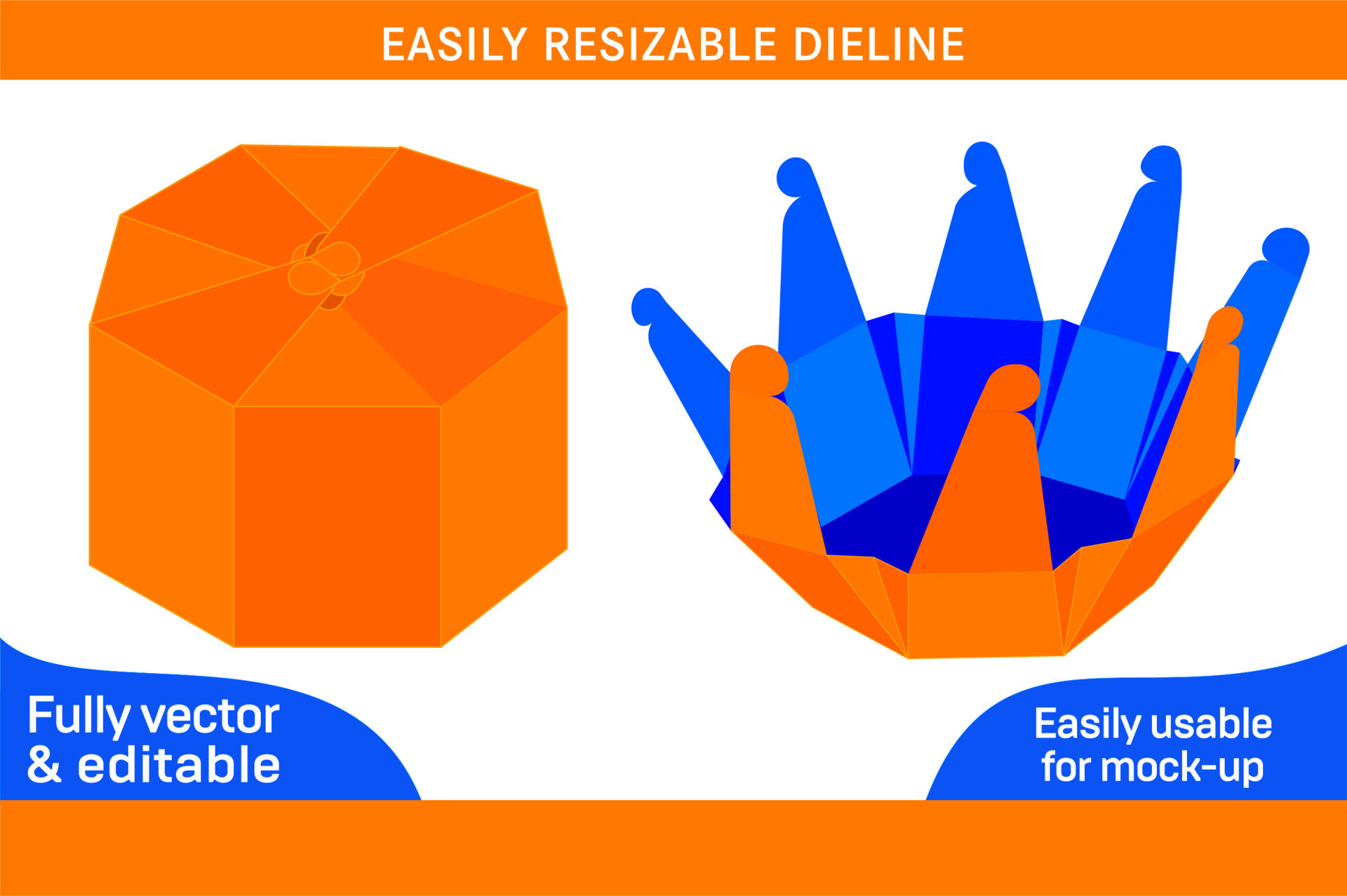 3d Octagon Template