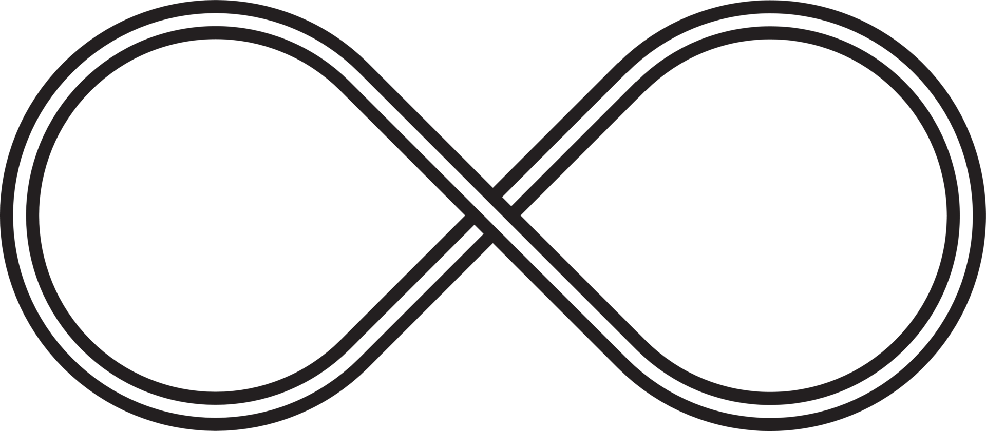 Infinity symbol clip art 22186716 PNG