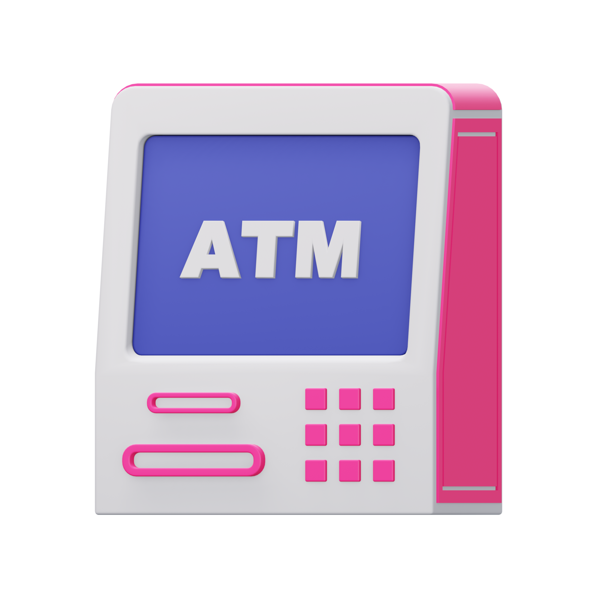 atm machine 3d icon illustration 22187318 PNG
