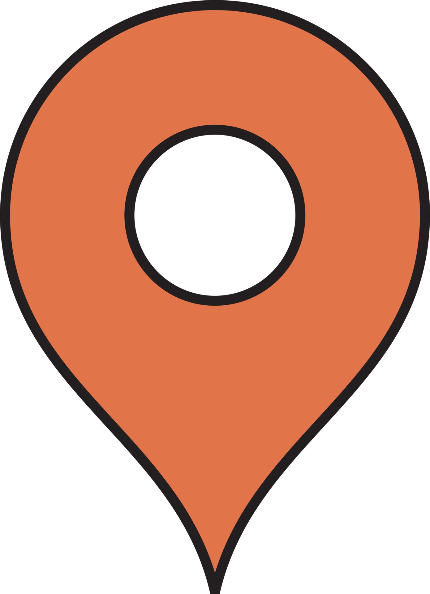 Kaart Plaats Pin Icoon 22187493 Png