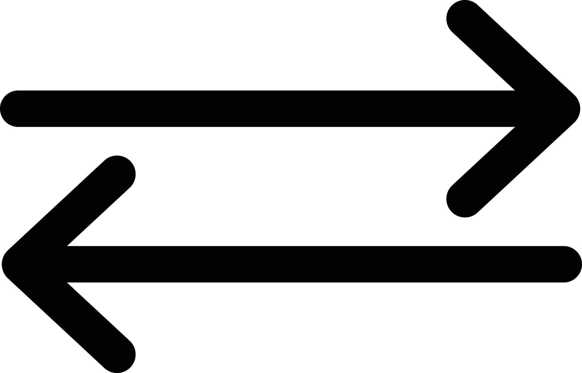 arrow set icon vector illustration sign , right and left arrows 22187820 Vector Art at Vecteezy