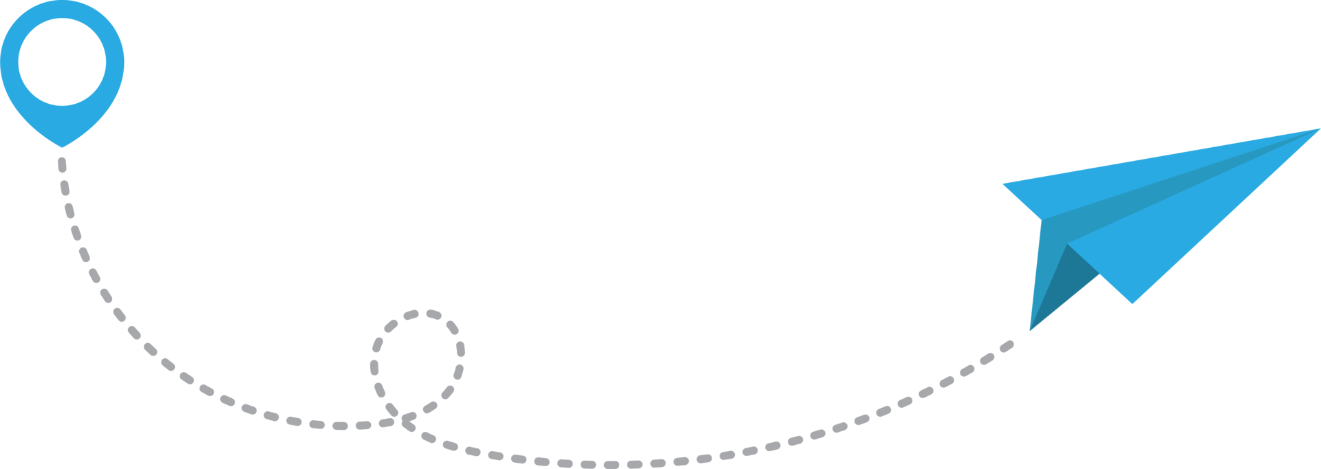 Paper airplane with dotted trace and map pointer pin 22187980 PNG Paper airplane with dotted trace and map pointer pin 22187980 PNG