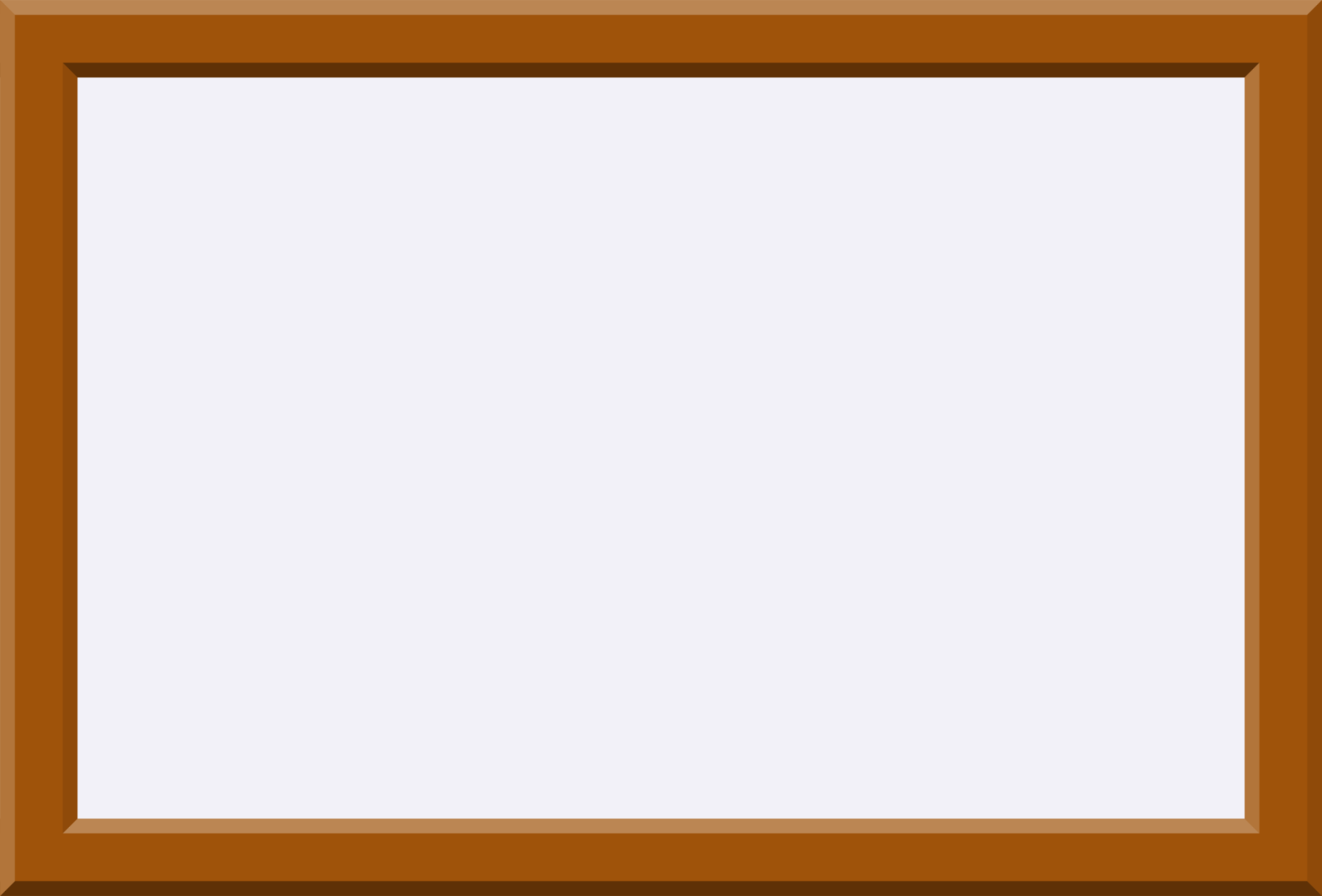 Wooden picture frame 22189321 PNG