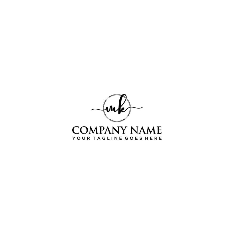 MK initial handwriting logo circle template vector 22191844 Vector Art ... MK initial handwriting logo circle template vector 22191844 Vector Art ...
