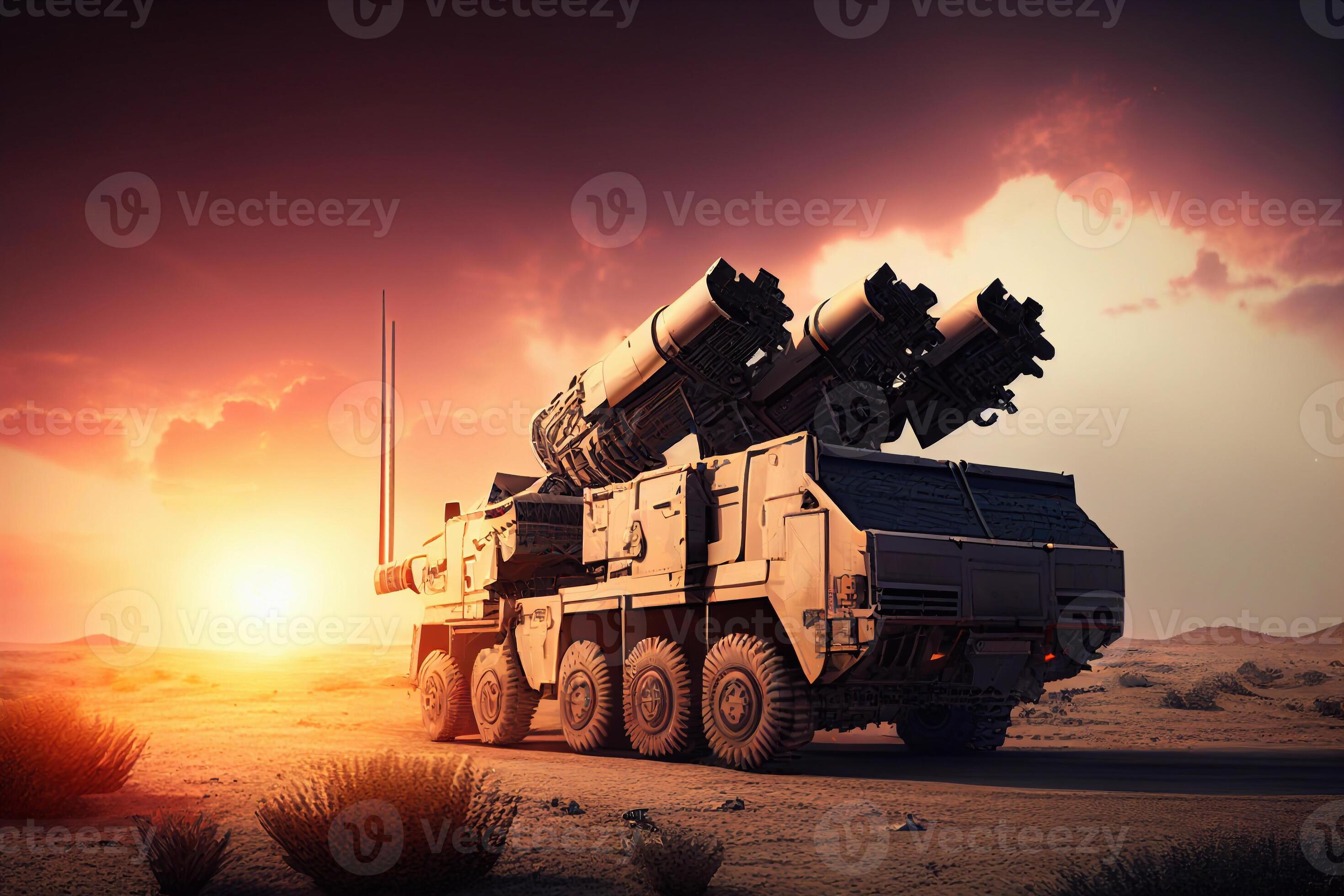 Anti Aircraft Missile System Rockets And Shells Special Military