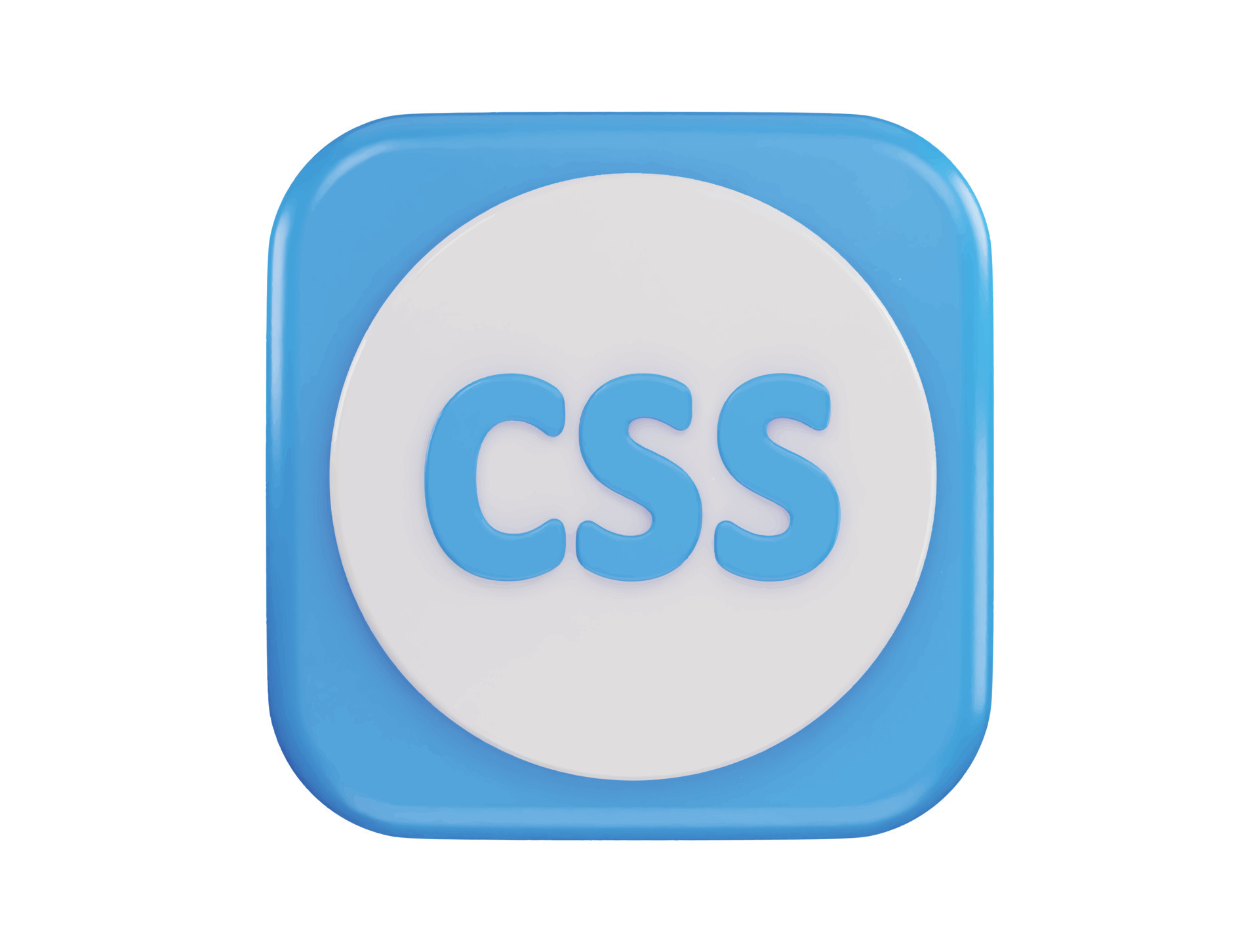 css programing icon 3d rendering vector illustration 22192434 Vector ...