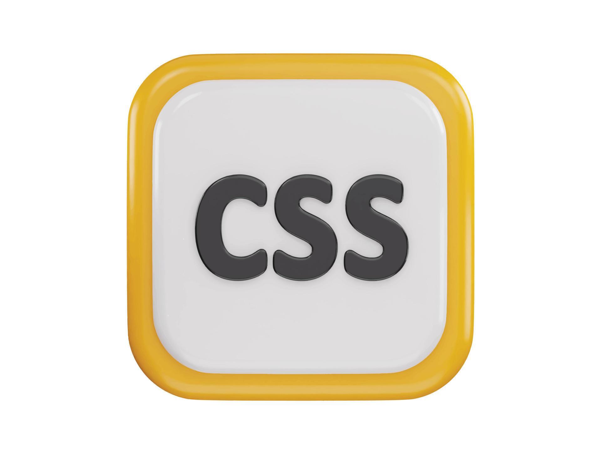 css programing icon 3d rendering vector illustration 22192435 Vector ...