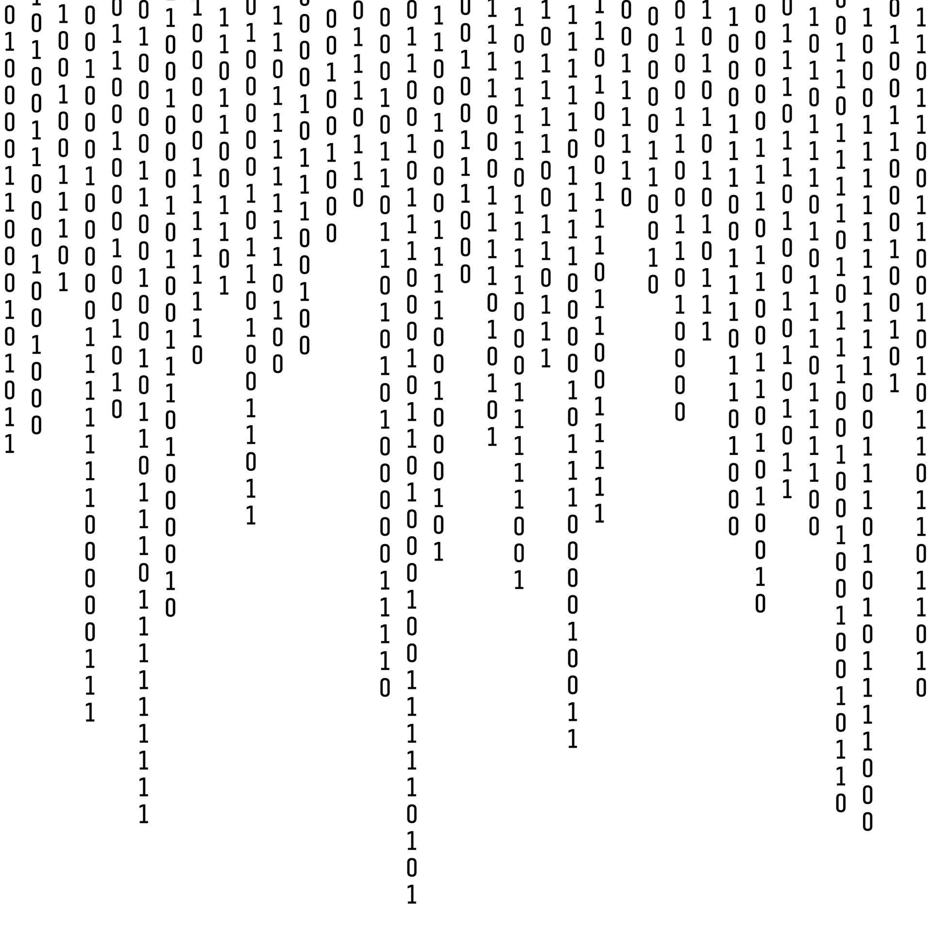 Binary Coding Computer Digital Information Encryption And Machine Algorithms Vector
